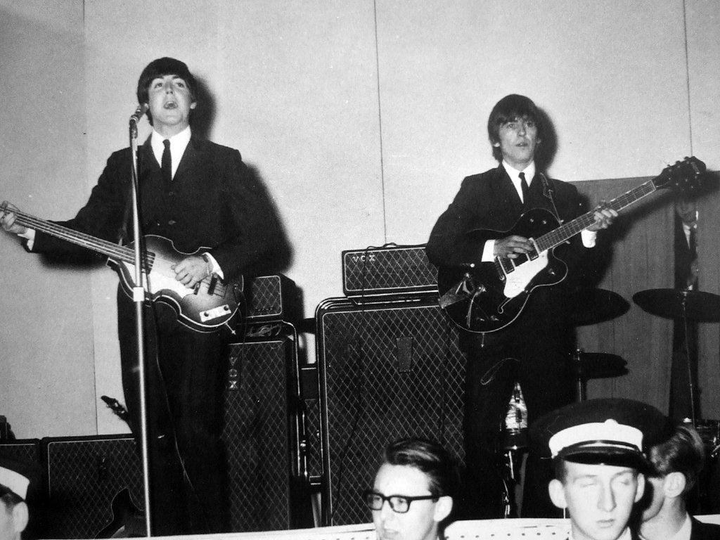 The Beatles' thin-edged Vox AC80/100s in 1964